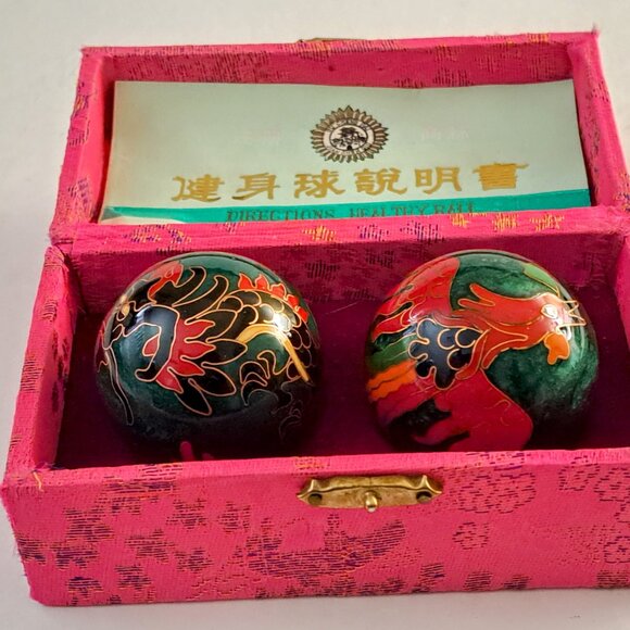 Accents | Vintage Chinese Baoding Benwa Chime Balls For Harmony And ...